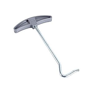 Peg Puller Extractor, Tent Peg Nail Puller Tool, Steel Awning Stakes Hooks Remover Lifter for Camping