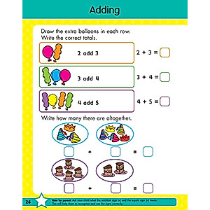 Second Grade Math Workbook Ages 7 to 8: 75+ Activities Addition & Subtraction, Math Facts, Word Problems, Comparing Numbers, Counting Money, Telling ... Shapes, Measurement & More (Common Core)