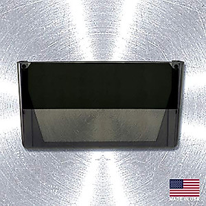 Officemate Magnetic Wall File Letter Size, Smoke (21451)