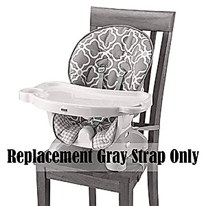 Fisher Price Space Saver High Chair Replacement (SPACE SAVER STRAPS-GRAY BJV38)