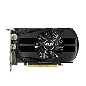 ASUS GeForce GTX 1650 4GB Phoenix Fan Overclocked Edition HDMI DP DVI Graphics Card (PH-GTX1650-O4G)