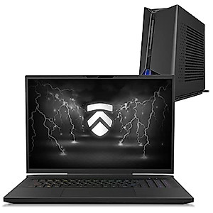 Eluktronics MECH 17 Cherry Mechanical Keyboard Laptop: AMD Ryzen 9 6900HX, NVIDIA RTX 3080 Ti, 17" 16:10 240Hz QHD Display, 99.8WHr Battery, 2TB PCIe Gen 4 SSD, 64GB DDR5 RAM, Liquid Cooled Notebook