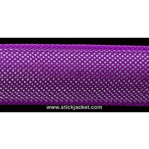 RITE-HITE Orin Briant Stick Jacket Fishing Rod Covers - Casting Stick Jacket, Comes in a Variety of Colors; Keep Your Rod Safe and from Getting Tangled (Purple)