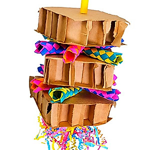 Bonka Bird Toys 3734 Clown Box Medium Bird Toy Conure African Grey Shred Pleasure