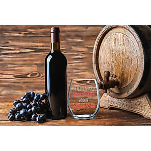 Your my Favorite Bitch to Bitch About Bitches with Funny 15oz Stemless Crystal Wine Glass - Fun Wine Glasses with Sayings Gifts for Women