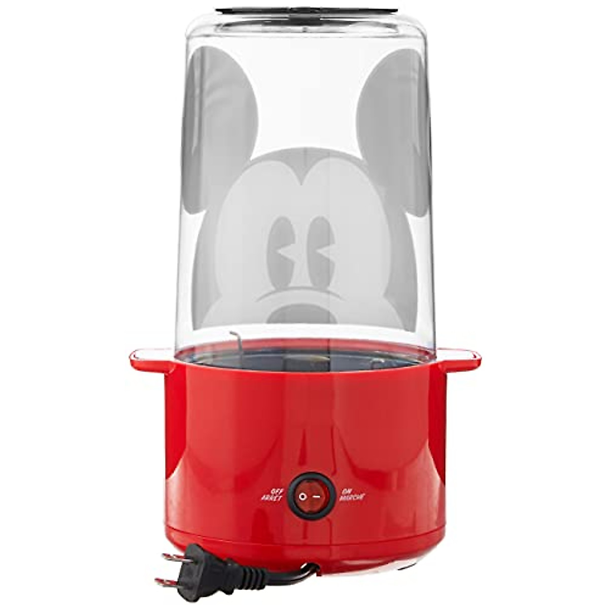 Disney DCM-60CN Mickey Mouse Popcorn Popper, 6 cup, Red