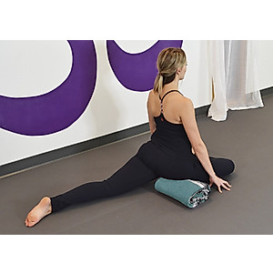 YogaAccessories Traditional Mexican Yoga Blanket - Teal Green