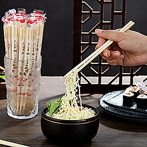 50 Pairs Disposable Chopsticks,Individually Packaged Bamboo Chopsticks,Can Be Used To Eat Noodles,Sushi,Dumplings And Other Foods (1 Packs/50 Pairs)