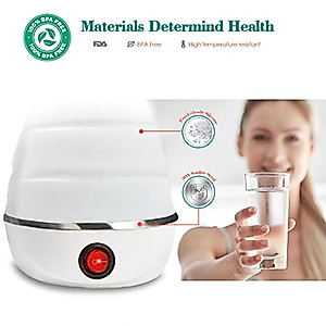 Travel Collapsible Kettle Electric - Portable Small Foldable Electric Kettle with Quick Boiling Tech, US Plug, BPA Free, 110V Voltage, 600ML – White