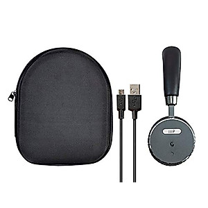 Monoprice BT-510ANC Wireless On Ear Headphone - Black/Silver with (ANC) Active Noise Cancelling, Bluetooth, Extended Playtime