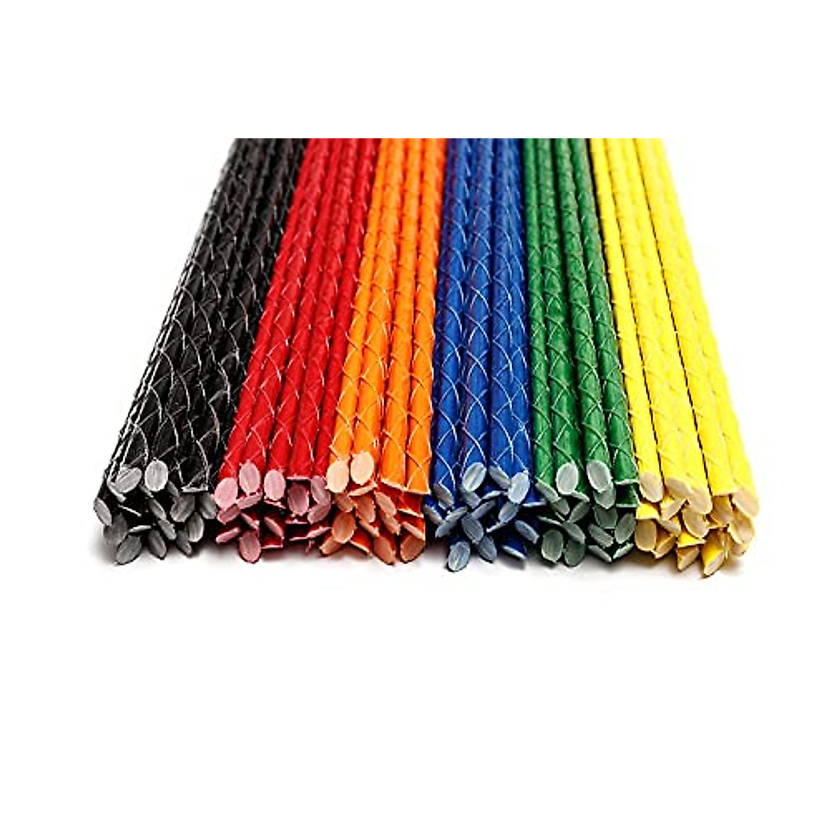 Eco Friendly 4-FT Fiberglass Garden Stakes, Tomato Stakes, Plant Stakes (Pack of 20), 0.31-Inch Dia