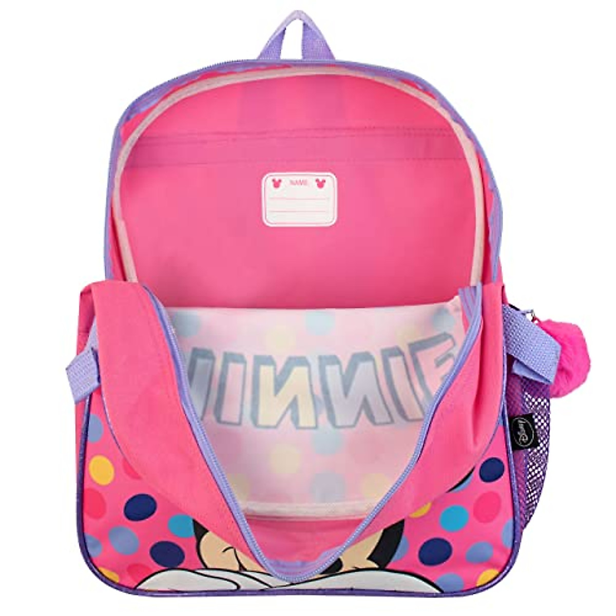 Disney Kids Backpack and Lunchbag Set Pink Minnie Mouse