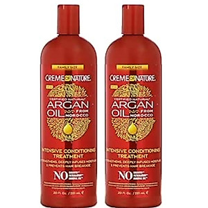 Creme Of Nature Argan Oil Conditioner Pro Treatment20 Ounce (591ml) (2 Pack)