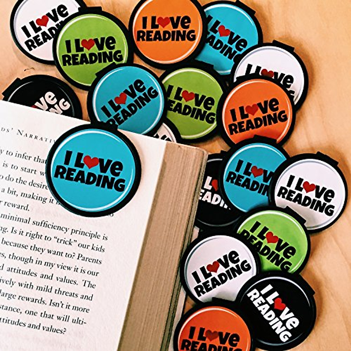 Wordy Quote Bulk Bookmarks - 36 Bulk Bookmarks for Kids Girl’s Boys- School Student Incentives – Library incentives – Reading Incentives - Party Favor Prizes - Classroom Reading Awards!
