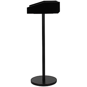 Lectern Podium Stand,Full Floor Lectern Hotel Restaurant Entrance Podium Welcome Table Speaking Stage Master of Ceremonies Office Supplies