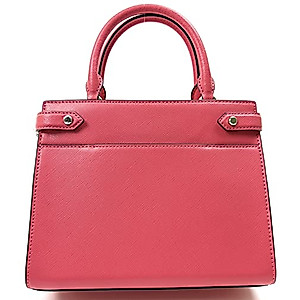 Kate Spade New York Staci Small Saffiano Leather Satchel Bag (Watermelon)