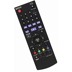 AKB73896401 Remote Control Replacement for LG BLU RAY DISC DVD Player BPM25 BPM35 BP550 BD640 BP200 BP300 BP340 BP350 BP135W BP145 BP155N BP175 BP255 UP870 UP875