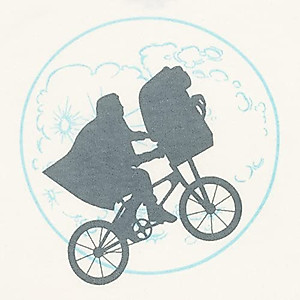 E.T. the Extra-Terrestrial Welcome to the Universe Baby Baby Bodysuit, Pant & Hat 3 Piece Set Tusk/Dark Grey Heather 3-6 Months