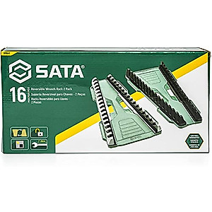 SATA 16-Slot Reversible Wrench Racks, SAE and metric, 2-Pack - ST95411