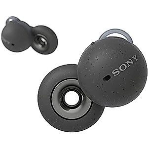 Sony WFL900/H LinkBuds Truly Wireless Earbuds Headphones with Alexa Built-in Gray (Renewed) Bundle with 2 YR CPS Enhanced Protection Pack