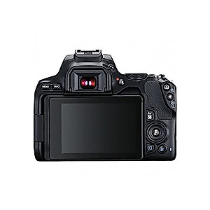 33rd Street Camera Canon EOS 250D (Rebel SL3) DSLR Body Only Camera Bundle + Accessory Kit Including Photo & Video Editing Software Package (Renewed)