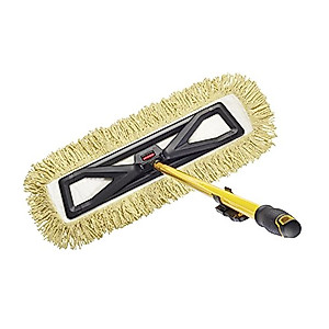 Rubbermaid Commercial Products Maximizer-Dust Mop Pad and EZ Access Scraper, 24in
