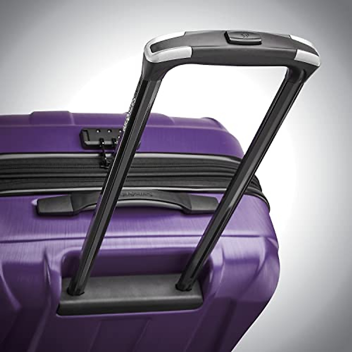 Samsonite Centric 2 Hardside Expandable Luggage with Spinner Wheels, Purple Orchid, Carry-On 20 Inch