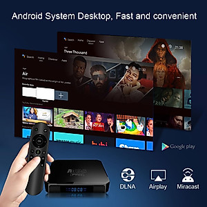 Android TV Box, M98PRO 12.0 4GB RAM 32GB ROM 4K Ultra HD, AllWinner H618 64bit Support 3D USB HD H.265 2.4/5GHz Dual WiFi Ethernet & Intelligent Control Interface for Android Box
