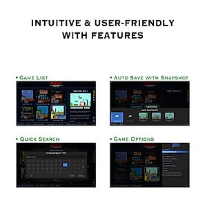 Sonicon Preloaded RetroPie Batocera Emulation Station Emulator MicroSD Card w/Retroarch Games Loaded Genesis/Master System/Atari/Arcade/Mame, Plug Play (64GB, for Raspberry Pi3, 3B+)