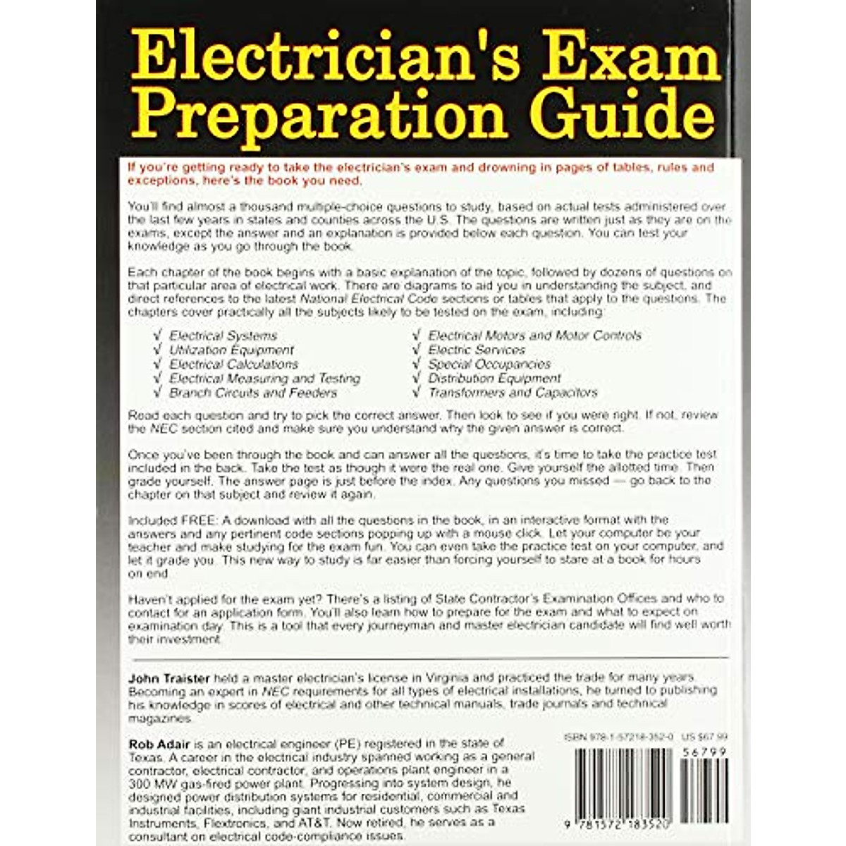 Electrician's Exam Preparation Guide to the 2017 NEC