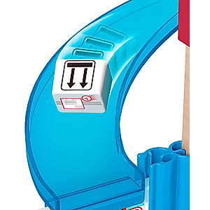 Fisher-Price Wooden Building Toy Wonder Makers Design System Special Delivery Depot, 35+ Wood Piece Playset for Preschool Kids Ages 3+ Years