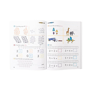 Horizons Kindergarten Math Student Book 1 (Lifepac)