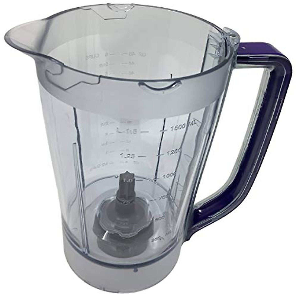 Ninja 48oz Pitcher Bowl for BL206 BL207 BL250 700w Extreme Kitchen System Pulse Blender, Blue