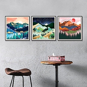 9 Pack Diamond Painting - DIY 5D Diamond Painting Kits for Adults - Diamond Art Kits for Adults & Kids Full Drill 12x12 inch - by TWBB