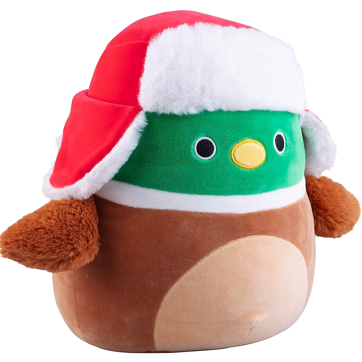 Squishmallows Original 10-Inch Avery The Mallard - Official Jazwares Winter Plush - Collectible Soft & Squishy Duck Stuffed Animal Toy - Add to Your Squad - Gift for Kids, Girls & Boys