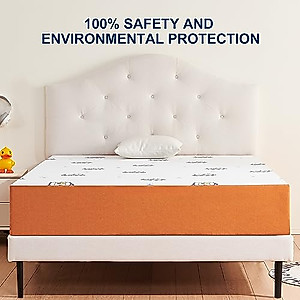 Molblly Twin Mattress, 8 Inch Memory Foam Mattress in a Box, Breathable Bed Comfortable Mattress for Cooler Sleep Supportive & Pressure Relief, Twin Size Bed, 39" X 75" X 8"