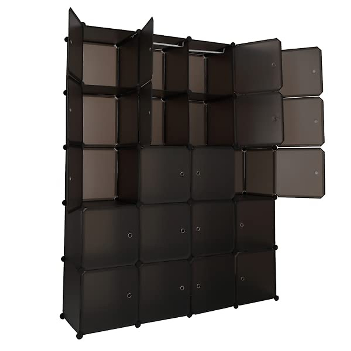 Premium 20-Cube Storage System Design Your Own Closet Space