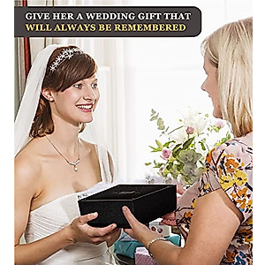 LE CADEAU Bridal Shower Gift, Engagement Gifts for Her, Wedding Gifts for Bride, Unique Bride to Be Gifts Box, Bachelor Gifts for Bride, Reed Diffuser Bottle, Scented Candle