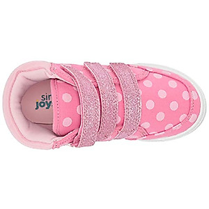 Simple Joys by Carter's Kids Daniel High-Top Sneaker, Light Pink, 9 US Unisex Toddler