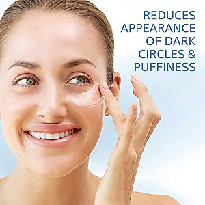 Cetaphil Deep Hydration Refreshing Eye Serum, 0.5 fl oz, 48Hr Hydrating Under Eye Cream to Reduce the Appearance of Dark Circles, With Hyaluronic Acid, Vitamin E & B5 (Packaging May Vary)