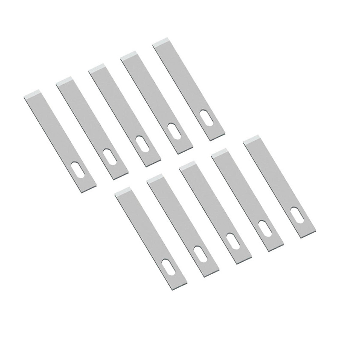 DAGIJIRD Back Cover Camera Glass Scraper Tool Removal Smoothing Scraper with 10 Pieces Replacement Blades for Phone Repair Rear Glue