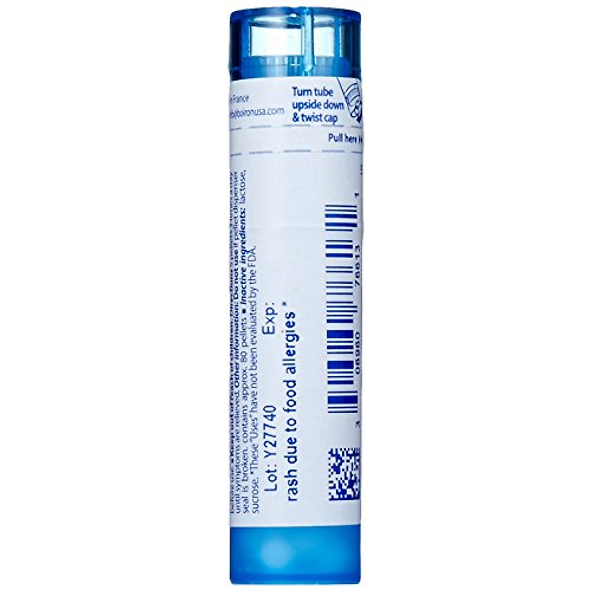 Boiron Urtica Urens 30C, 5-Pack of 80 Pellet Tubes, Homeopathic Medicine for Skin Rash