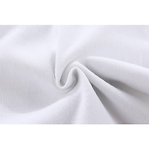 ZAV Unisex Infant Baby Clothes Twins I Love Papa I Love Mama Short Sleeve Bodysuit