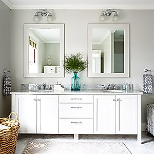 Speakman SA-1304 Rainier Bathroom Square Towel Ring, Polished Chrome