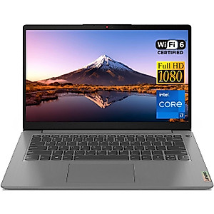 Lenovo 2022 Newest IdeaPad 3, 14 Inch FHD Laptop, Intel Core i7 1165G7 Processor, 20GB RAM, 1TB SSD, Intel Iris X Graphics, Wi-Fi 6, Bluetooth, Windows 11 Home, Bundle with JAWFOAL