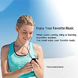 MP3 Player 32GB with Speaker FM Radio Earphone Portable Mini Blue Music Player Voice Recorder E-Book 1.8 inch HD Screen Support up to 128GB