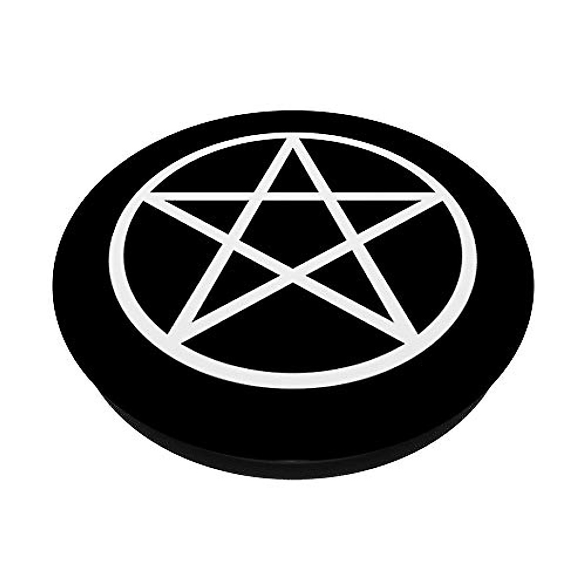 Wicca Pentagram Witch Wiccan Pentacle Black Samhain Zx PopSockets PopGrip: Swappable Grip for Phones & Tablets