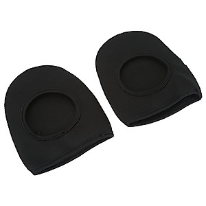 1 Pair Windproof Half Shoecover, Winter Toe Warmers Cycling Overshoes Protectors Thermal Cycling Shoe Covers for Mountain Road