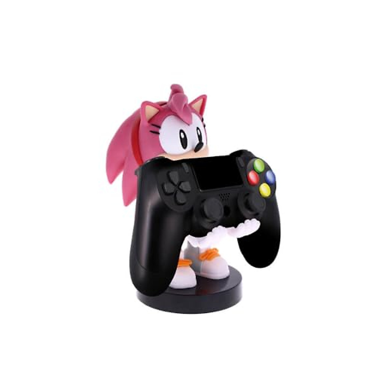 Exquisite Gaming: SEGA: Amy Rose - Original Mobile Phone & Gaming Controller Holder, Device Stand, Cable Guys, Sonic the Hedgehog Licensed Figure