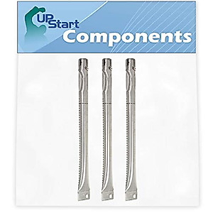 UpStart Components 3-Pack BBQ Gas Grill Tube Burner Replacement Parts for Savor Pro GD4205S-M - Compatible Barbeque Stainless Steel Pipe Burners